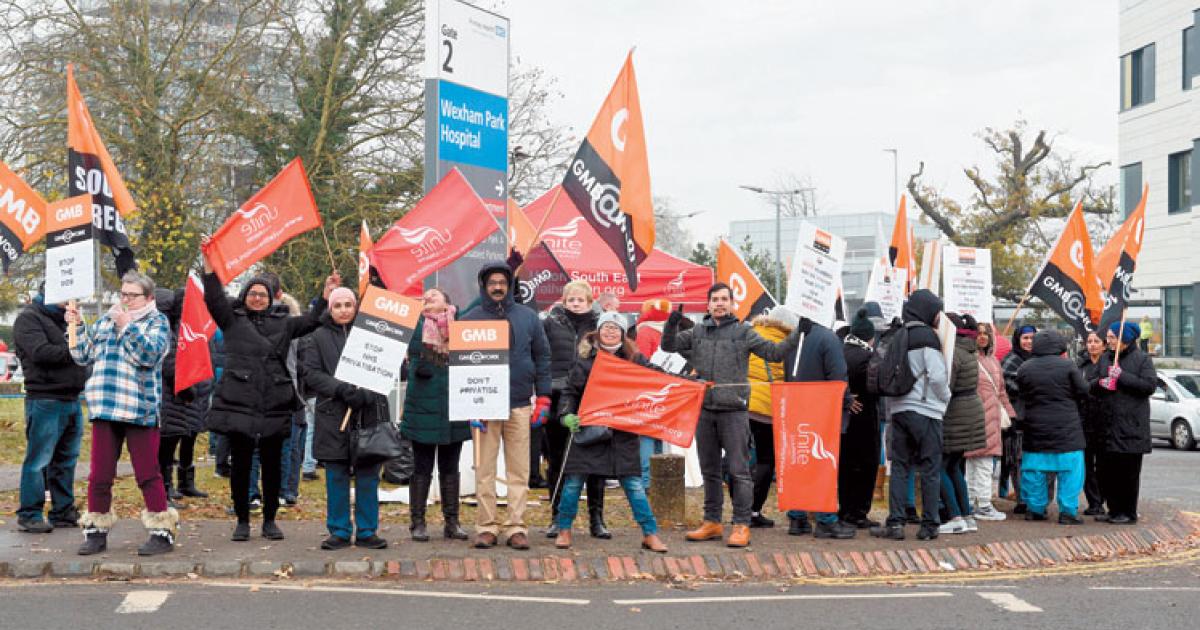 GMB and UNISON celebrate after 'privatisation' plan for Frimley NHS ...