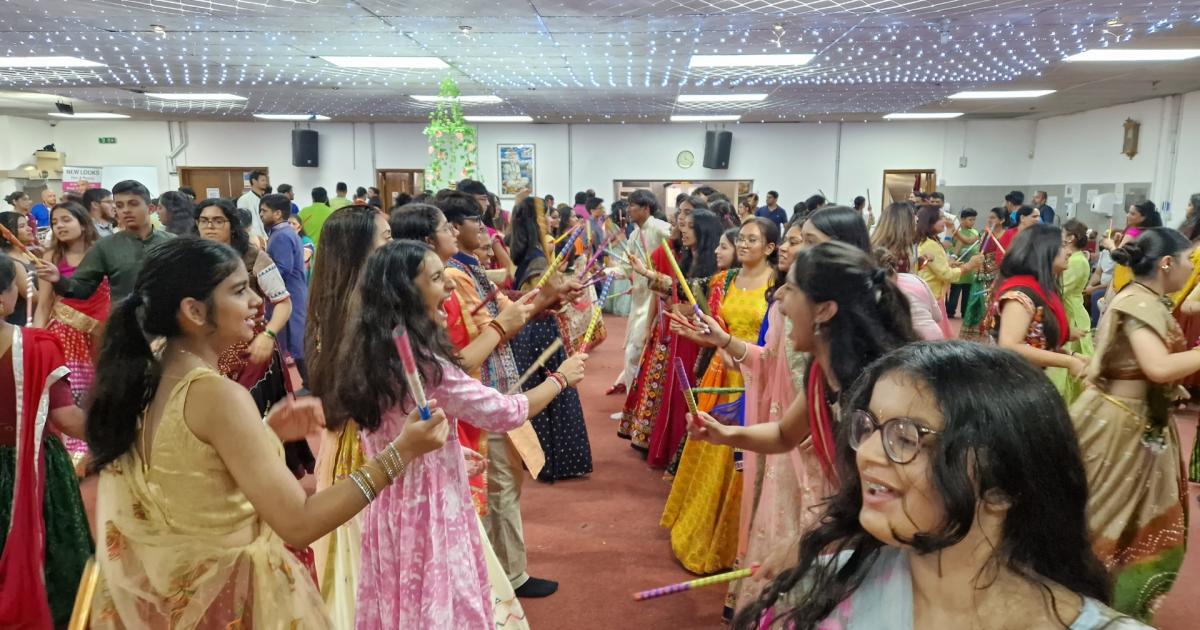 Navratri celebrations take place across Slough with festive Garba ...