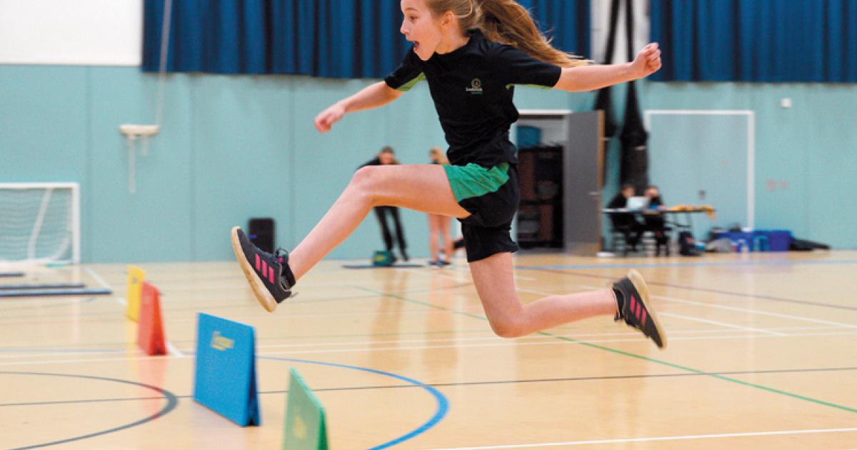 Youngsters bring 'high energy' to indoor athletics competition at ...