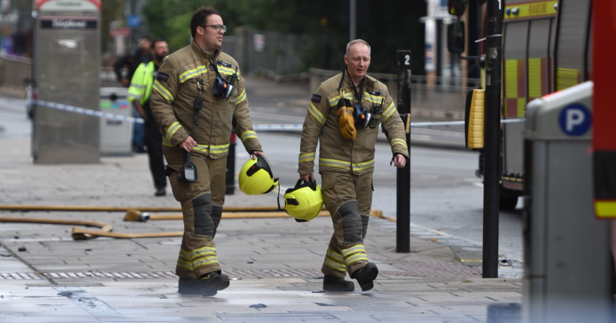 Update: Fire crews remain after 280 people evacuated in Slough High ...
