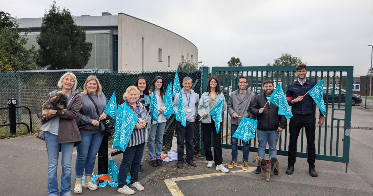 Slough school staff strike over unpaid leave for medical appointments ...