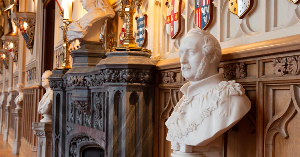 Sculpture at Windsor Castle was made by grieving princess, reveals new ...