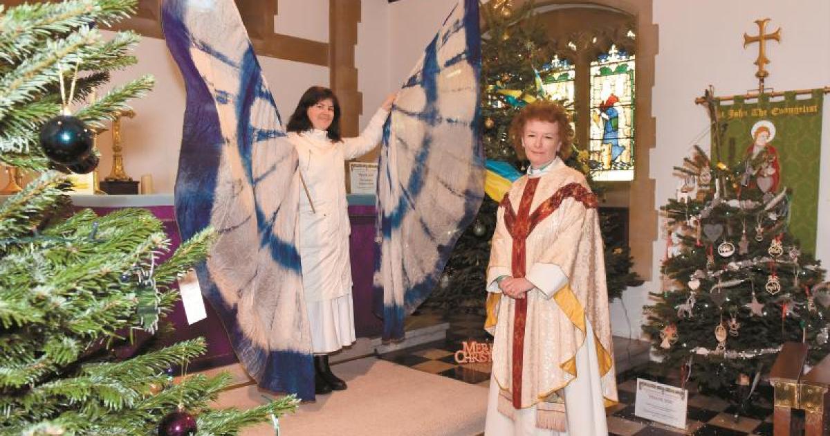 In Pictures: Farnham Common church hosts Christmas Tree Festival ...