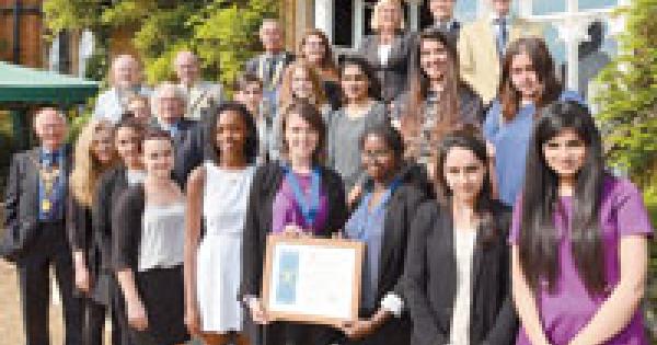 Windsor Girls School's junior rotary club gets charter - Windsor Express