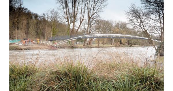 The Big Picture: The new Ray Mill Island footbridge by Joy Tracy ...