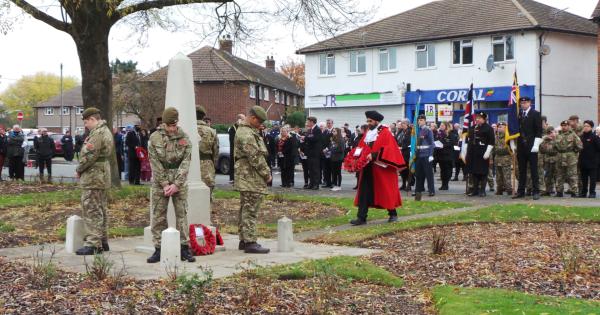 Cippenham Royal British Legion returns to its full Remembrance service ...