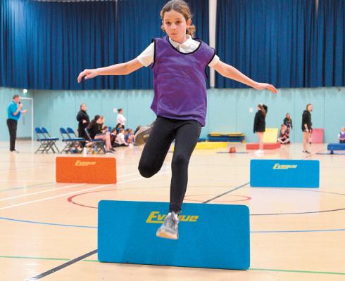 Youngsters bring 'high energy' to indoor athletics competition at ...