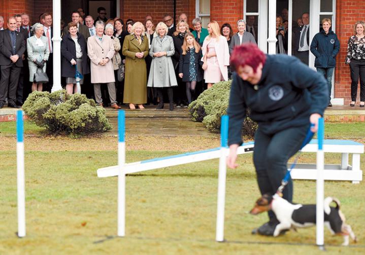 In pictures: Duchess of Cornwall visits Battersea home in Old Windsor ...