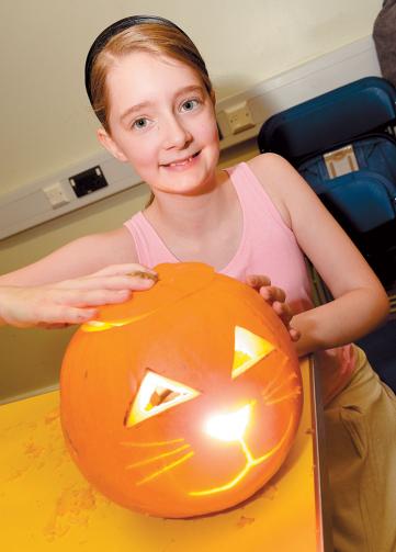 In pictures: Pumpkin carving at Dedworth Library - Photo 1 of 11 ...