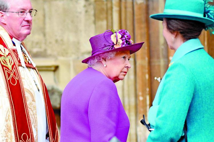In Pictures: Royal Family attends Easter Sunday service at Windsor ...