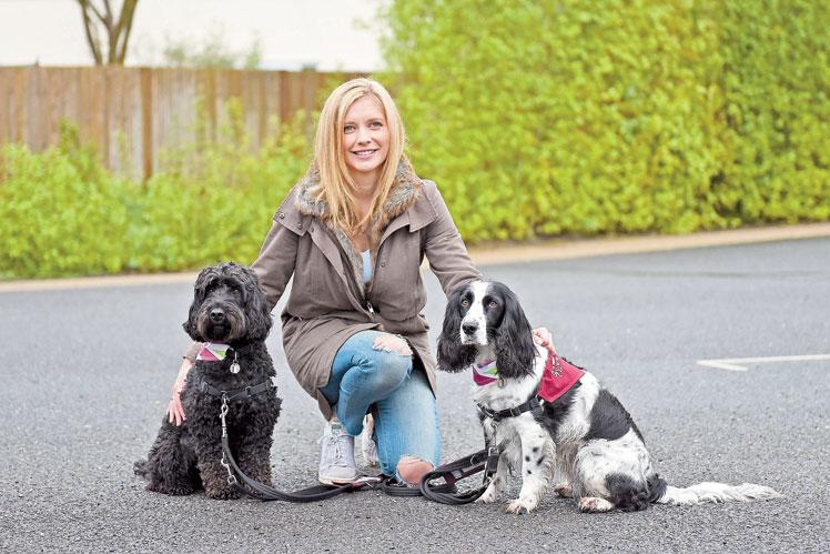 In pictures: Countdown's Rachel Riley joins hundreds of dogs for ...