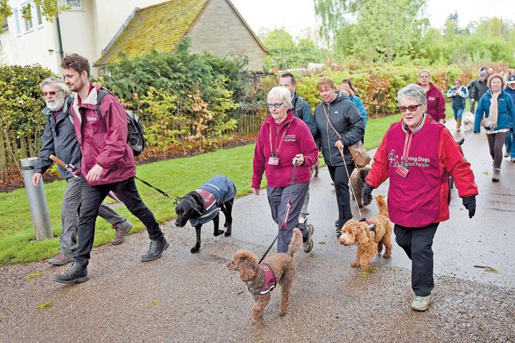 In pictures: Countdown's Rachel Riley joins hundreds of dogs for ...