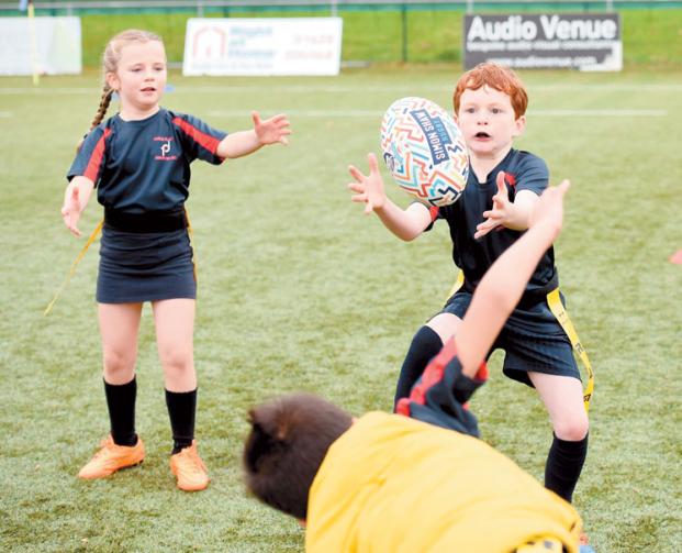 In pictures: children try tag rugby at Maidenhead Rugby Club - Photo 1 ...