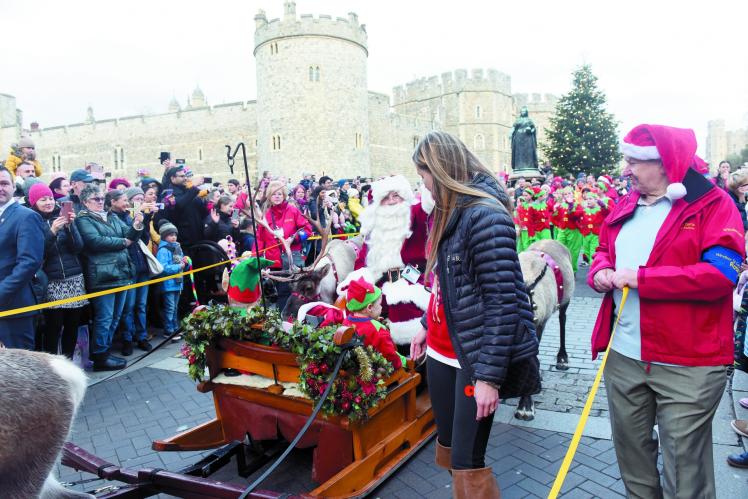 More than 5,000 people attend Reindeer Parade in Windsor - Photo 1 of ...