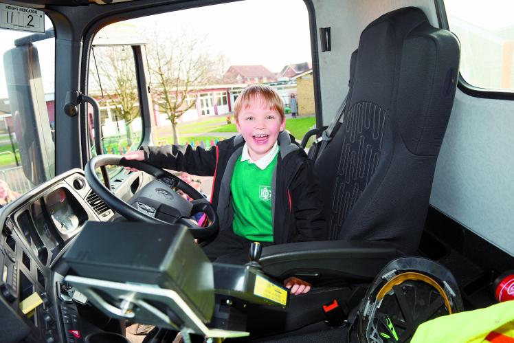 Dedworth Green First School win 'name my gritter' competition - Photo 1 ...