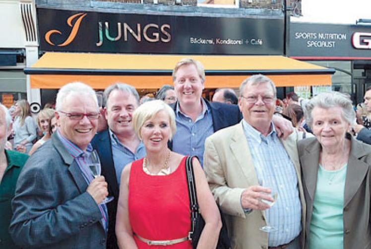 Actor Warren Clarke at opening of new cafe - Windsor Express