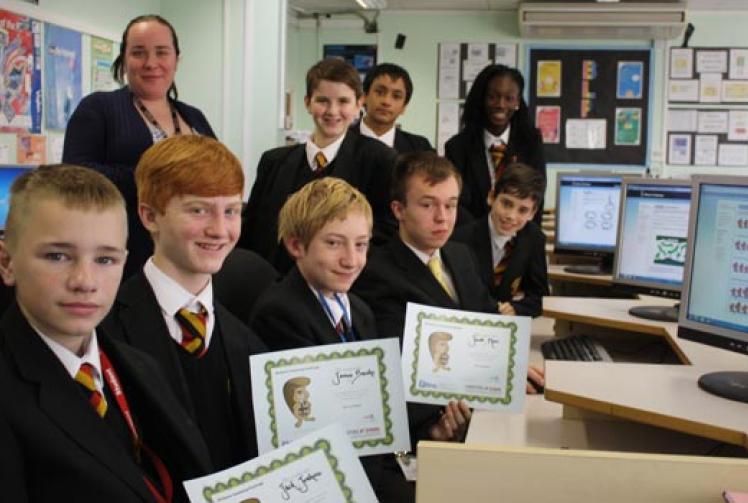 Burnham Grammar pupils lead the way in ICT - Windsor Express
