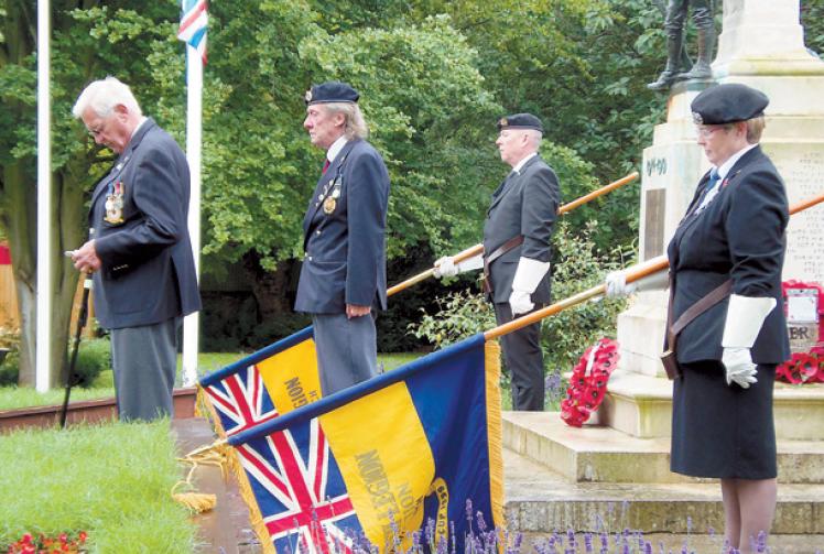 Battle of the Somme anniversary commemorated at Burnham war memorial ...