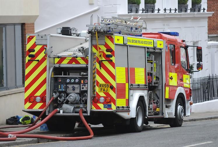 Updated: Fire at Farnham Road recycling centre extinguished - Windsor ...