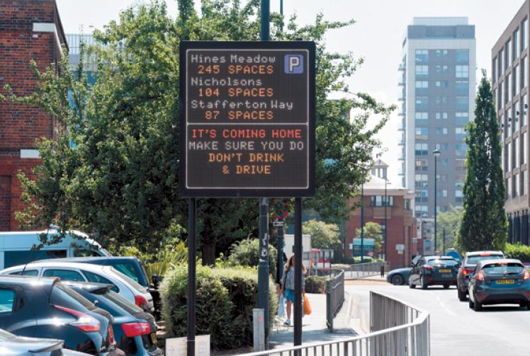 Maidenhead parking signs get in the World Cup spirit to deliver serious ...