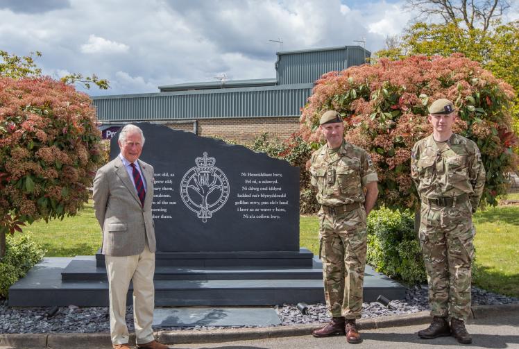 Prince Charles visits Windsor's Combermere Barracks - Windsor Express