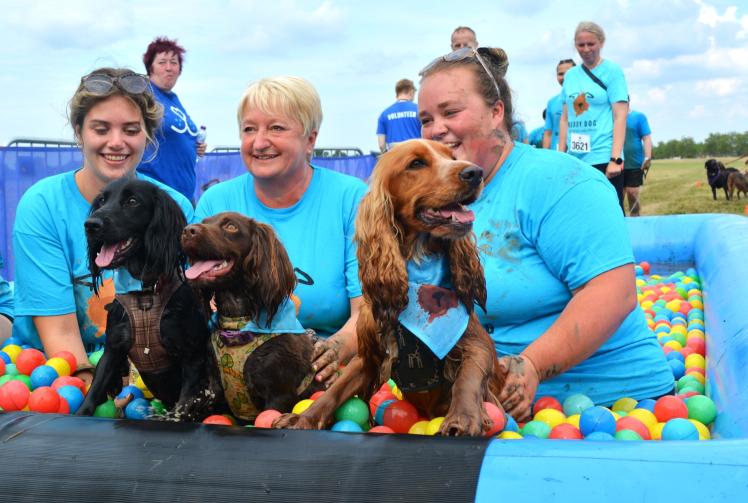 Pet lovers raise thousands for Battersea at Windsor Muddy Dog challenge ...