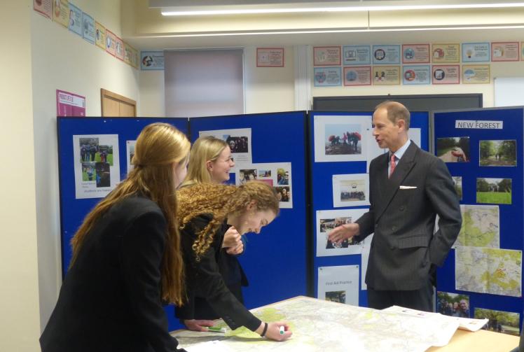 Royal visitor inaugurates new building at Windsor Girls' School ...
