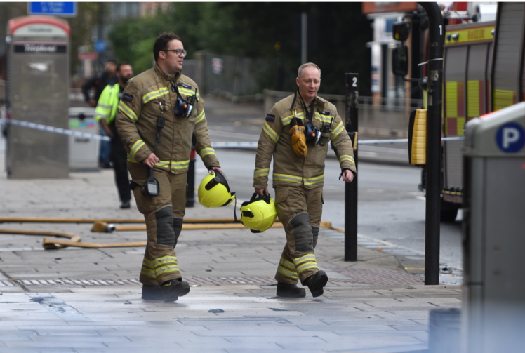 Update: Fire crews remain after 280 people evacuated in Slough High ...