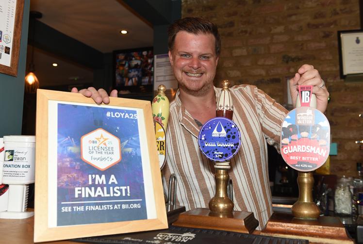 Windsor pub manager 'immensely proud’ to be named Licensee of the Year ...