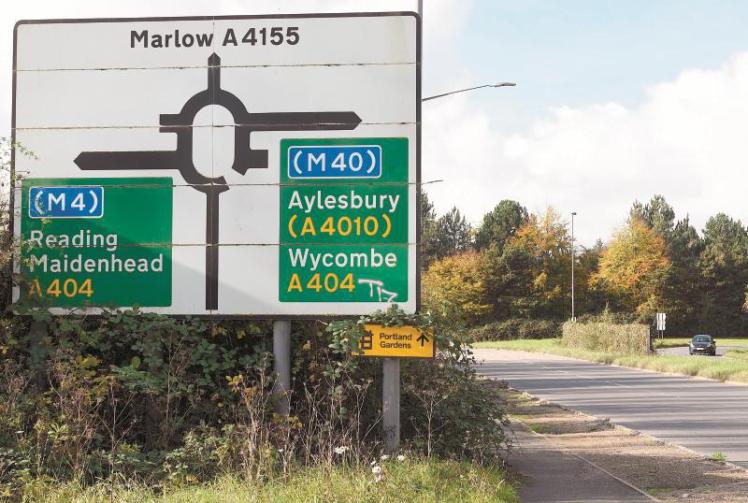 A404 interchange at Marlow in line for £1.75m facelift - Photo 1 of 1 ...