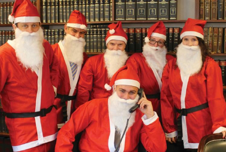 Santa's legal helpers sign up for Thames Hospice fundraiser - Photo 1 ...