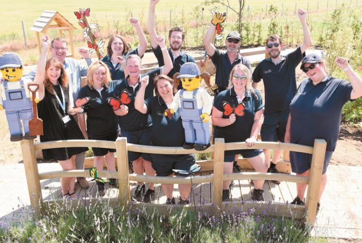 Legoland staff install sculptures in Alexander Devine sensory garden ...