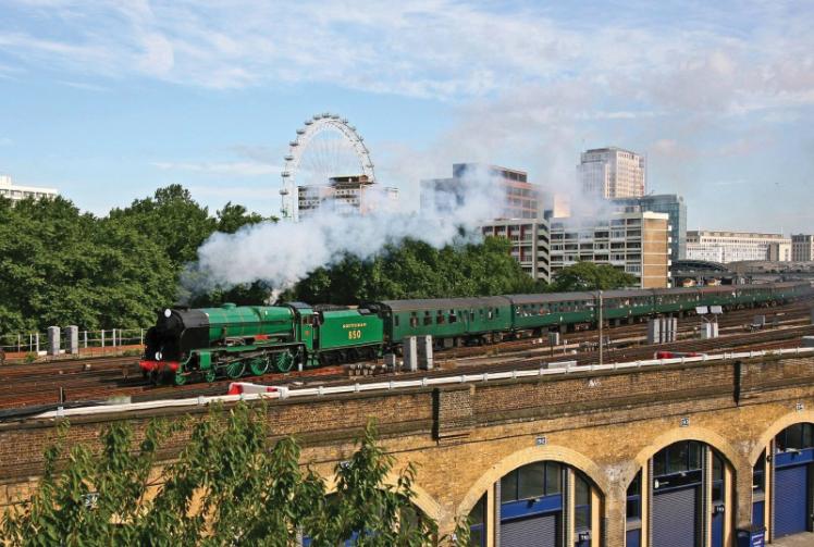 The Royal Windsor Steam Express takes passengers on elegant journey ...