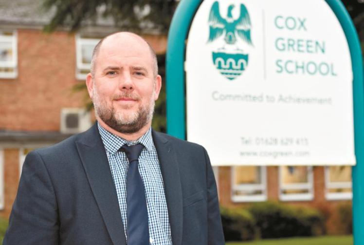 Danny Edwards reveals pride over Cox Green headteacher role - Photo 1 ...