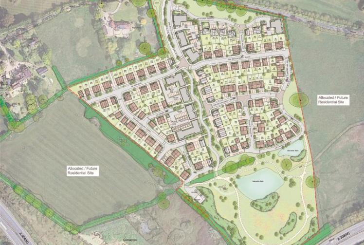 Council to decide on 215-home plan amid officer recommendations for ...